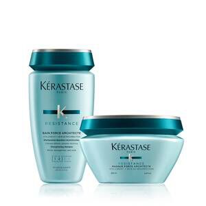 Résistance Haircare Strengthening Duo for Damaged Hair | Kérastase UK