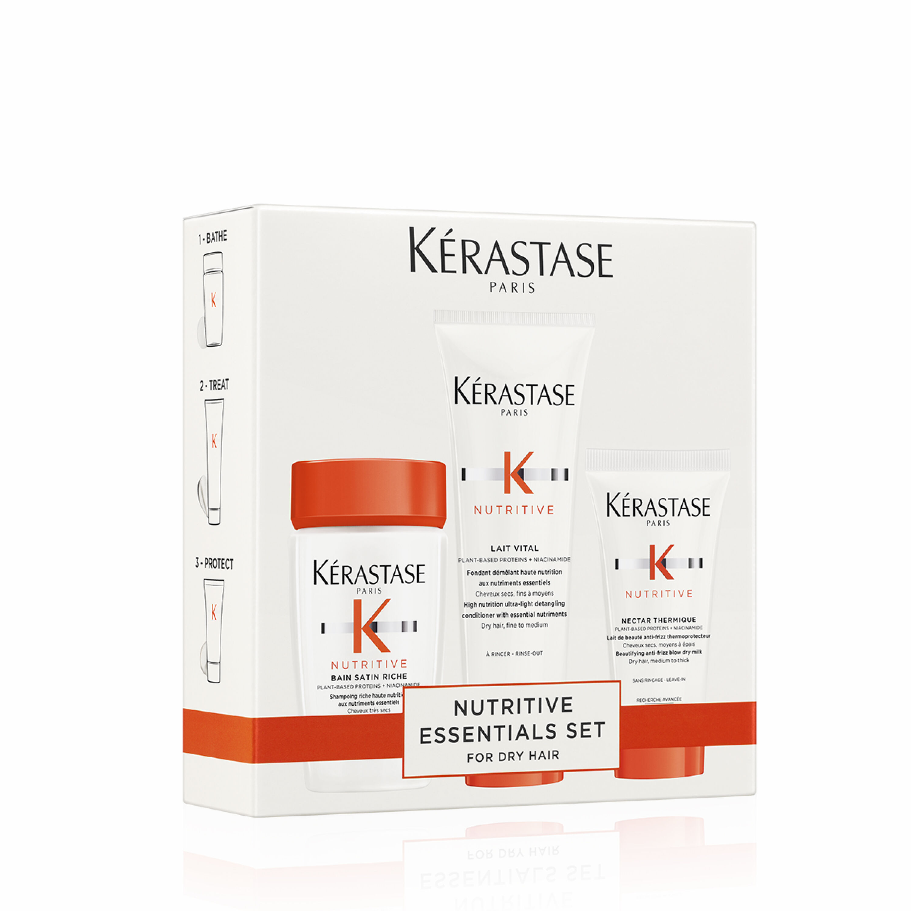 Nutritive Discovery Travel Set| Hair Care for Dry Hair | Kérastase UK